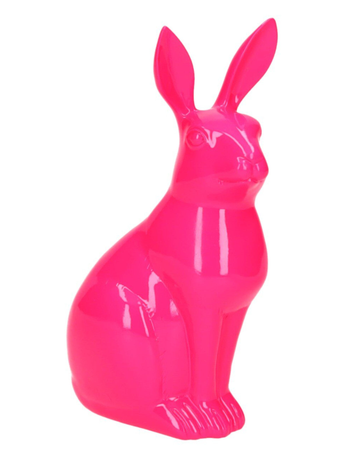 Giftcompany Frau Schmidt Hase XL neon pink 80cm – Tischideen & Ambiente